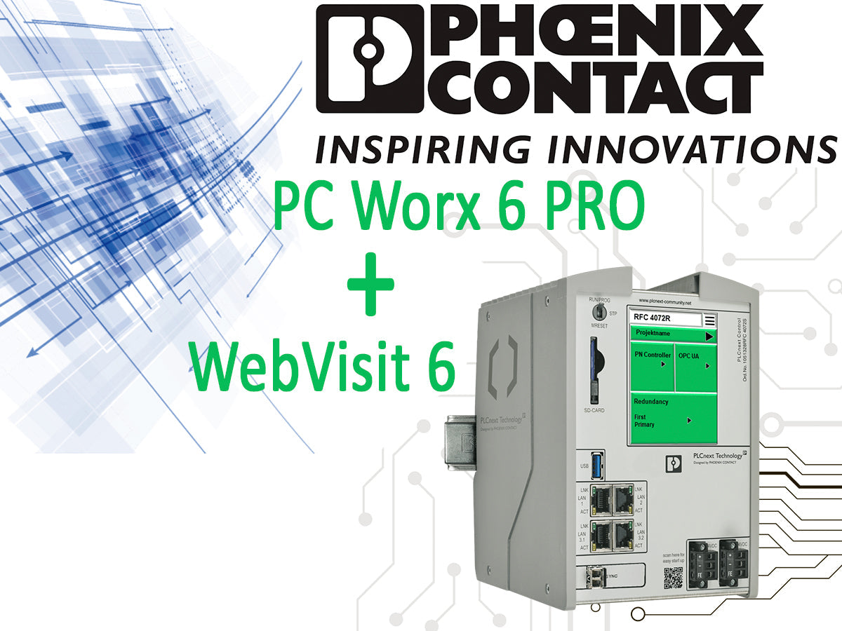 Phoenix Contact PC Worx 6 PRO + WebVisit 6 – PremiumSoft